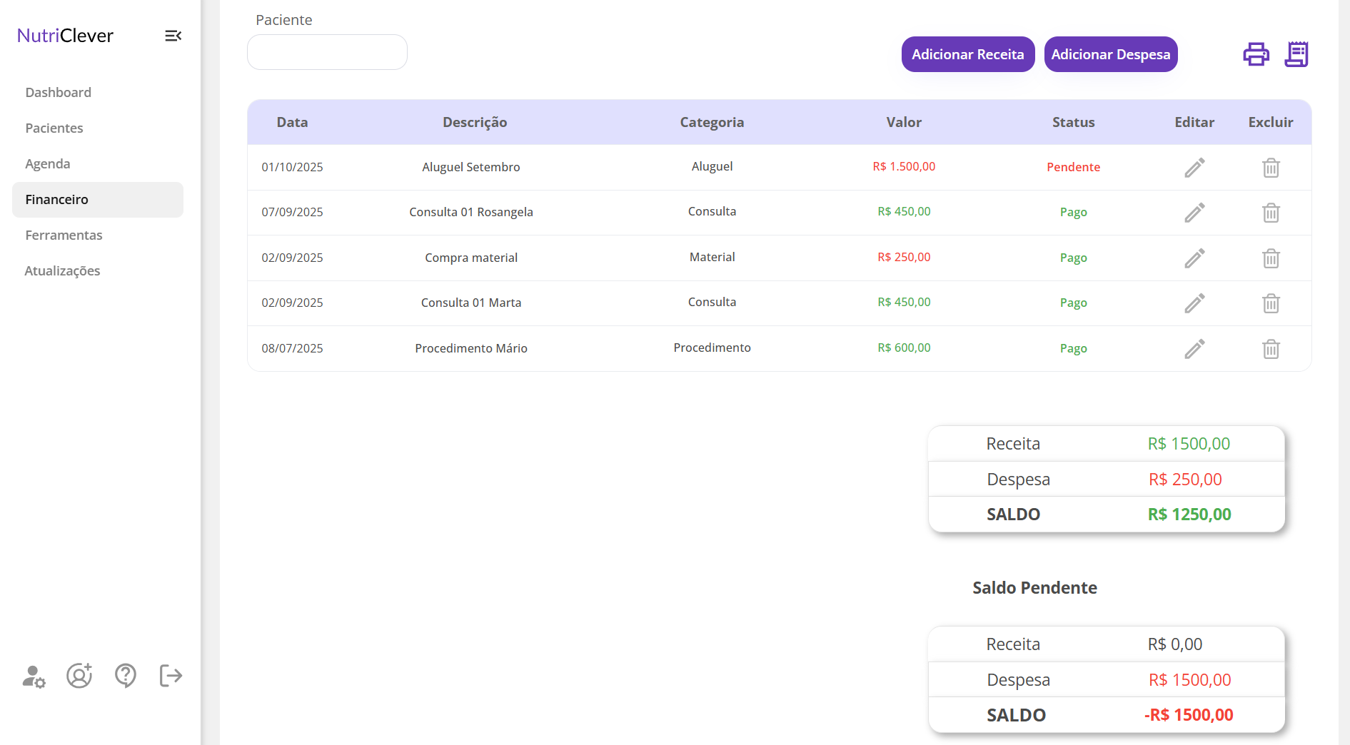 NutriClever | Software para Nutricionistas com Inteligência Artificial